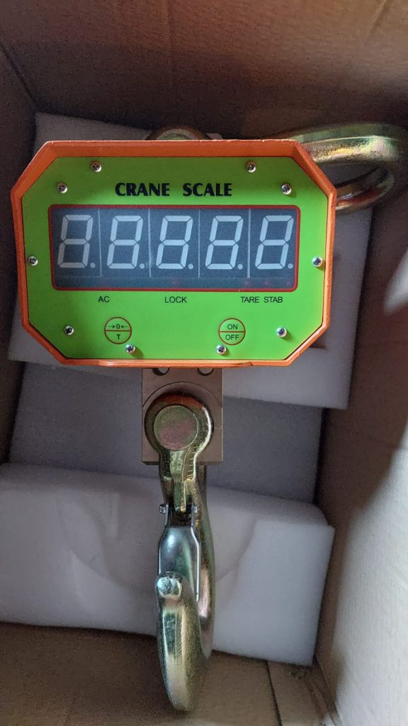 1 Ton OCS Crane Scale – The Scale Doctor